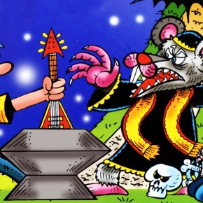 Roko-Loko no Castelo do Ratozinger: primeiro game rock do Brasil ...